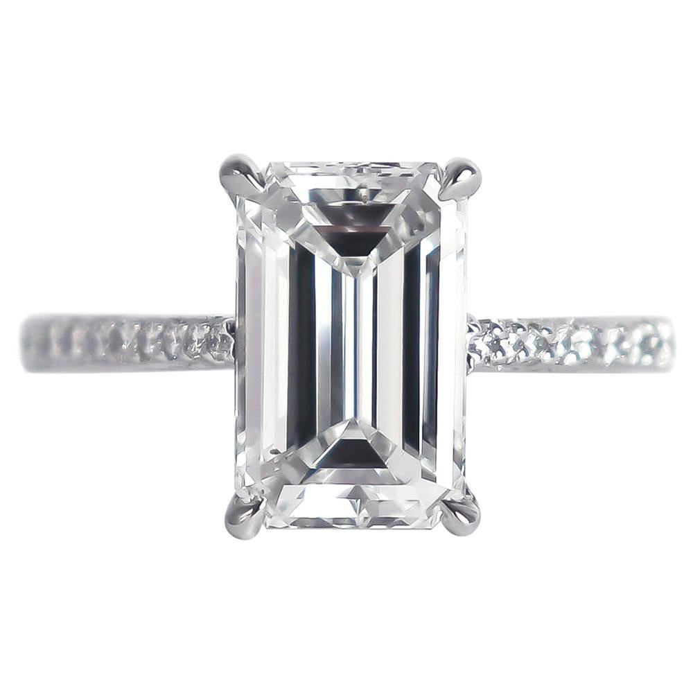 J. Birnbach GIA Certified 0.80 Carat Tycoon Cut Solitaire Diamond Ring ...