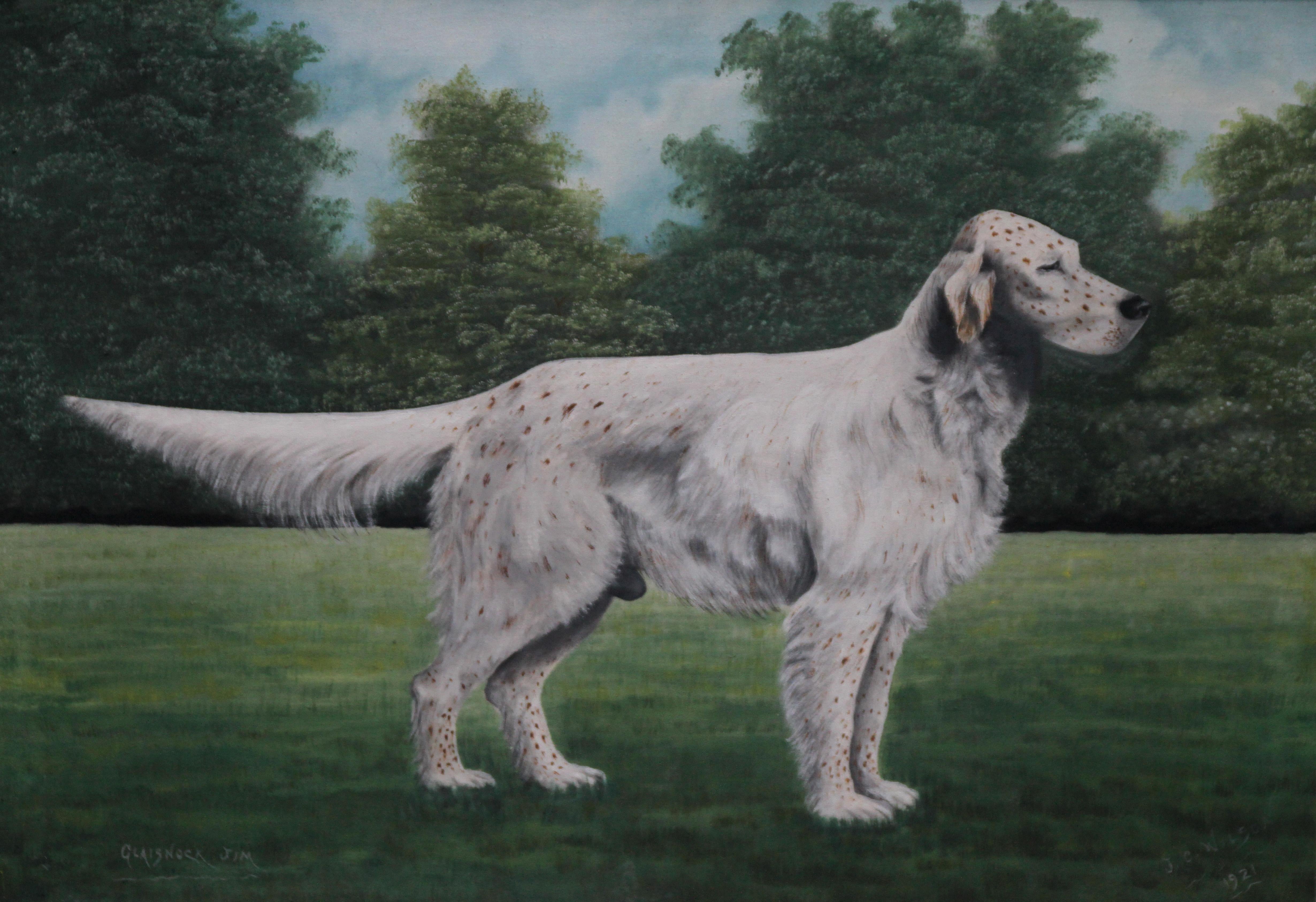 J C Wilson - Portrait of an English Setter Stud- Glaisnock Jim - 1920's ...