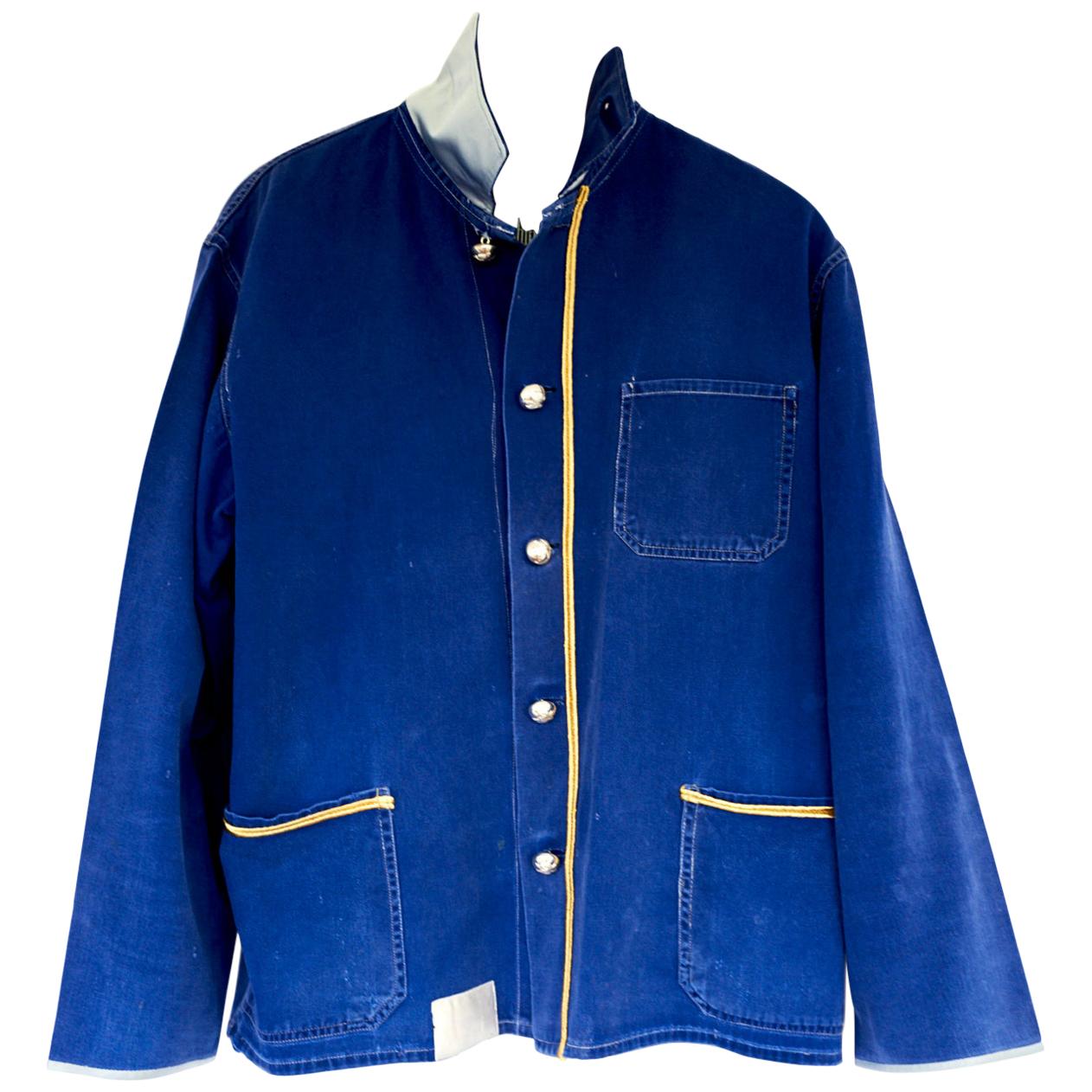 Vintage Hysteric Glamour 1990s Logo Denim Jacket at 1stDibs