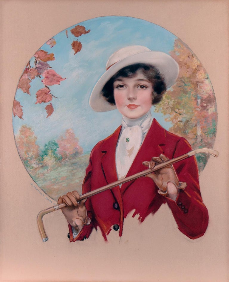 J. Knowles Hare - The Sunshine Girl - Autumn For Sale at 1stDibs
