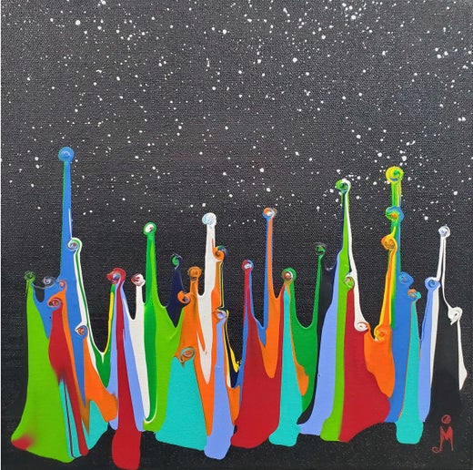 J. Oscar Molina - Luna Roja For Sale at 1stDibs