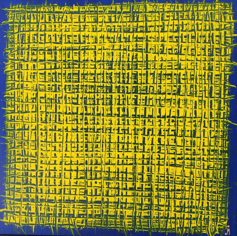 J. Oscar Molina - Riddles On Yellow For Sale at 1stDibs