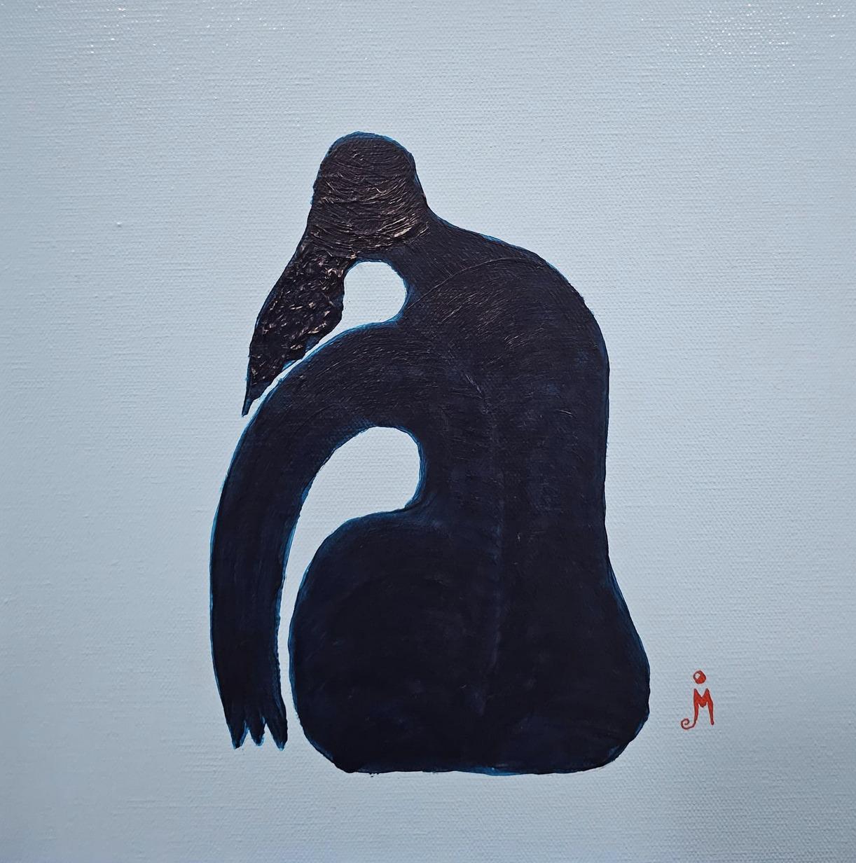 J. Oscar Molina - Stages of Love: Her on Phathlo Blue over Light Blue ...