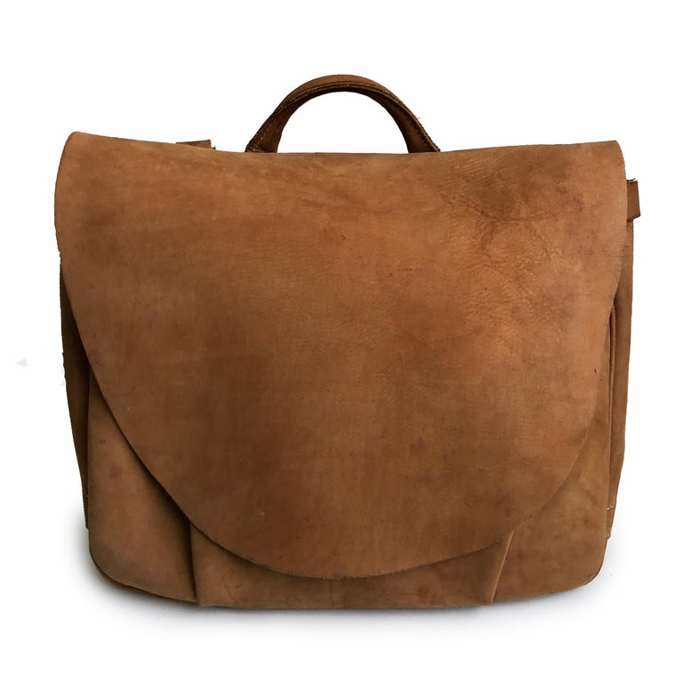 J. Peterman Co Leather Mailbag Postman's Bag XL Messenger at 1stDibs ...