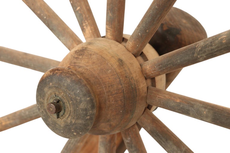 J Platt Great Wheel Spinning Wheel For Sale at 1stDibs