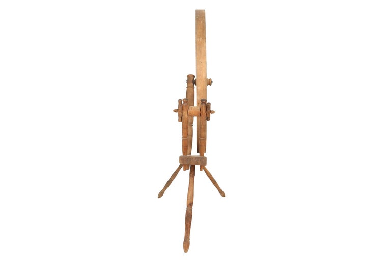 J Platt Great Wheel Spinning Wheel For Sale at 1stDibs
