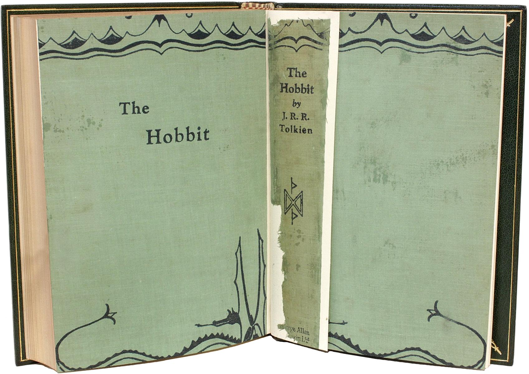 J. R. R. Tolkien, The Hobbit, First Edition Second Impression, 1937 at 1stDibs | the hobbit 1937 ...