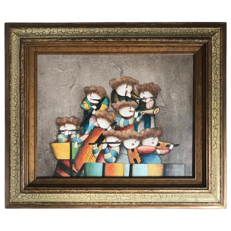 J. Roybal Original Signed Oil on Canvas at 1stDibs | joyce roybal, j ...