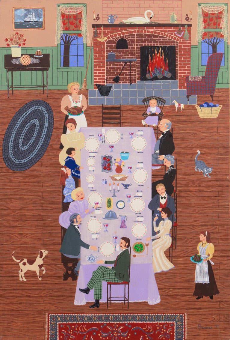 Jacalyn Pauer - 'The Family Dinner', Thanksgiving, Christmas, Festive ...