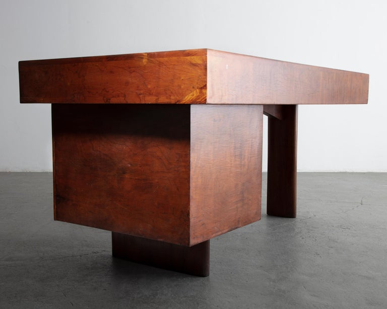 Jacaranda Desk by Joaquim Tenreiro, Brazil, 1950s at 1stDibs