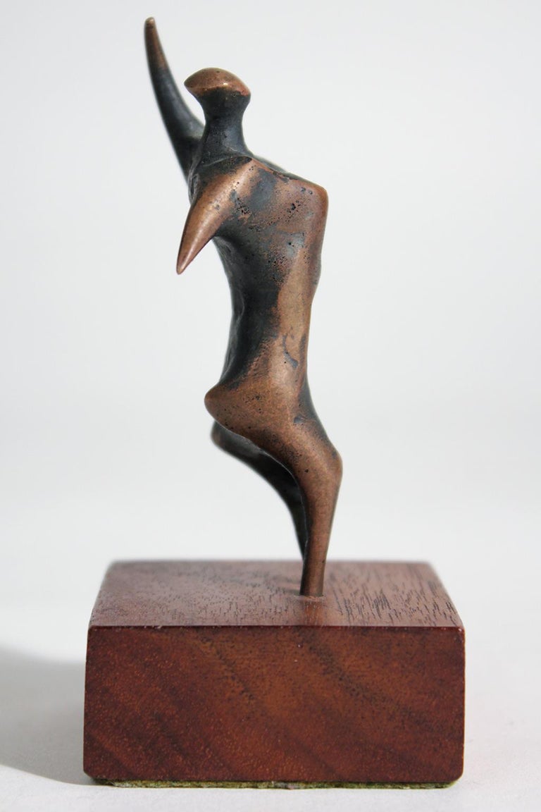 Jack Boyd Bronze Abstract Modernist Sculpture at 1stDibs