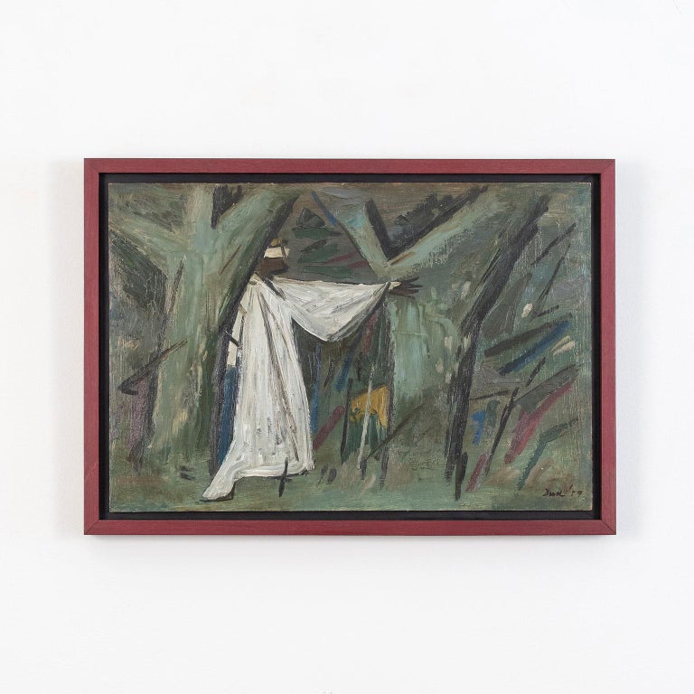 Jack Bush - "The Searcher" Canada, 1952, Oil on masonite, Signed and ...