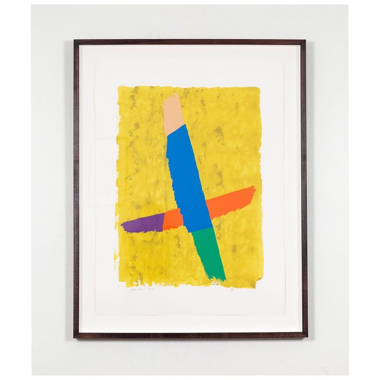 Jack Bush - Cross Over (Totems) at 1stDibs