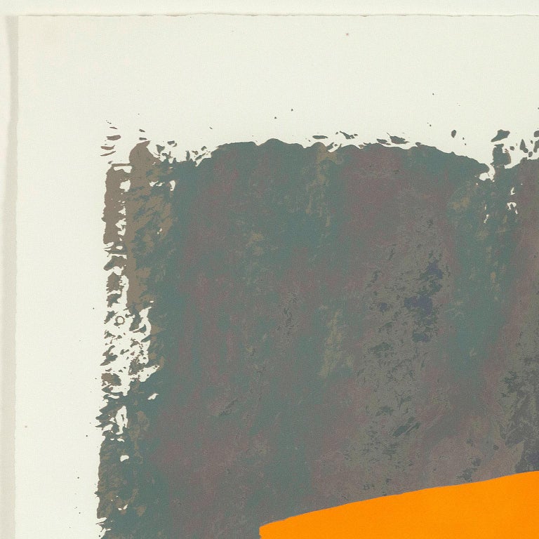 Jack Bush - Jack Bush "Yellow Mark" Serigraph, 1971 at 1stDibs