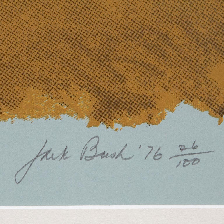 Jack Bush - Jeté en L'air For Sale at 1stDibs