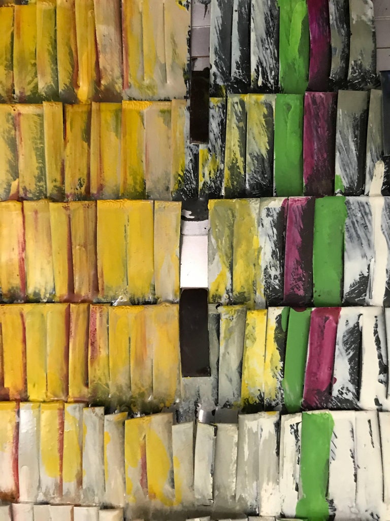 Jack Clift - Flashing Light- Tin and oil For Sale at 1stDibs