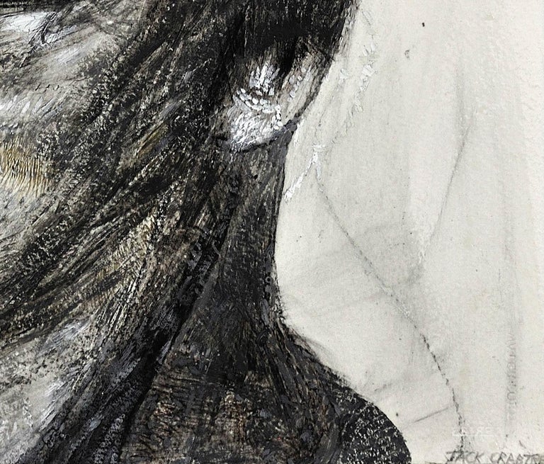 Jack Crabtree - Welsh Miner.1970s Social Realist Work.Original Mixed ...