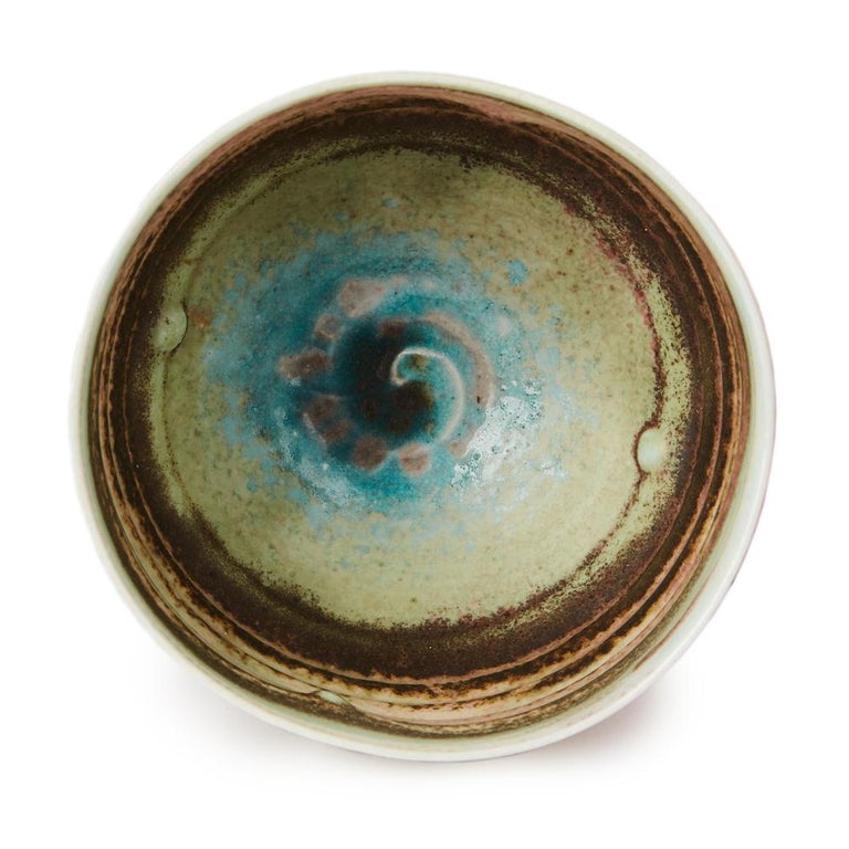 Jack Doherty Studio Pottery Porcelain Ribbed Bowl at 1stDibs