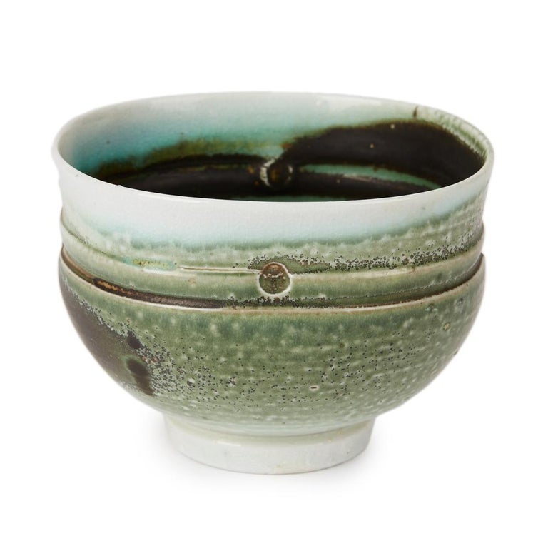 Jack Doherty Studio Pottery Porcelain Square Ribbed Bowl at 1stDibs