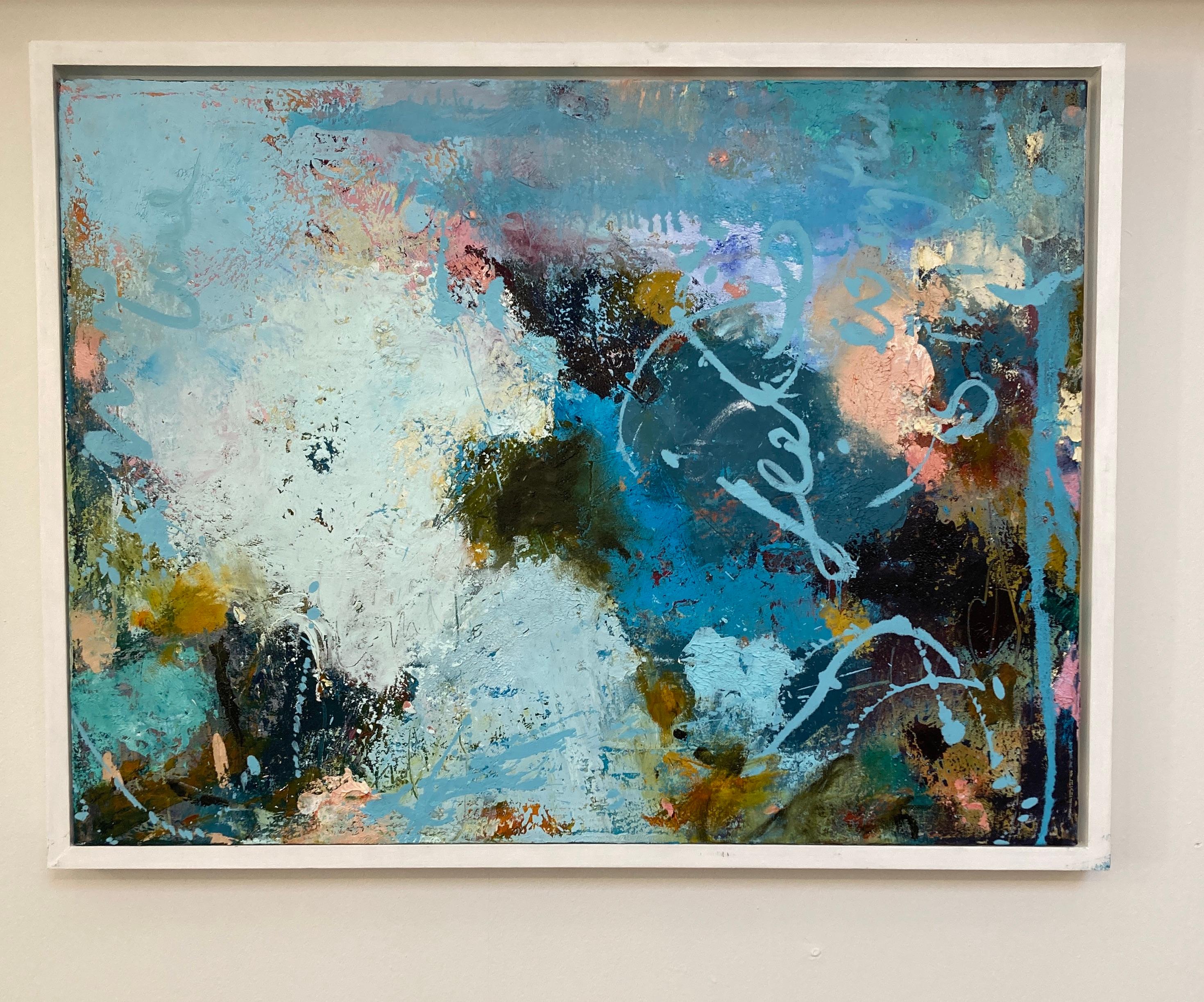 Jack Few - Soul Speak- abstract colourful vibrant expressionism oil ...