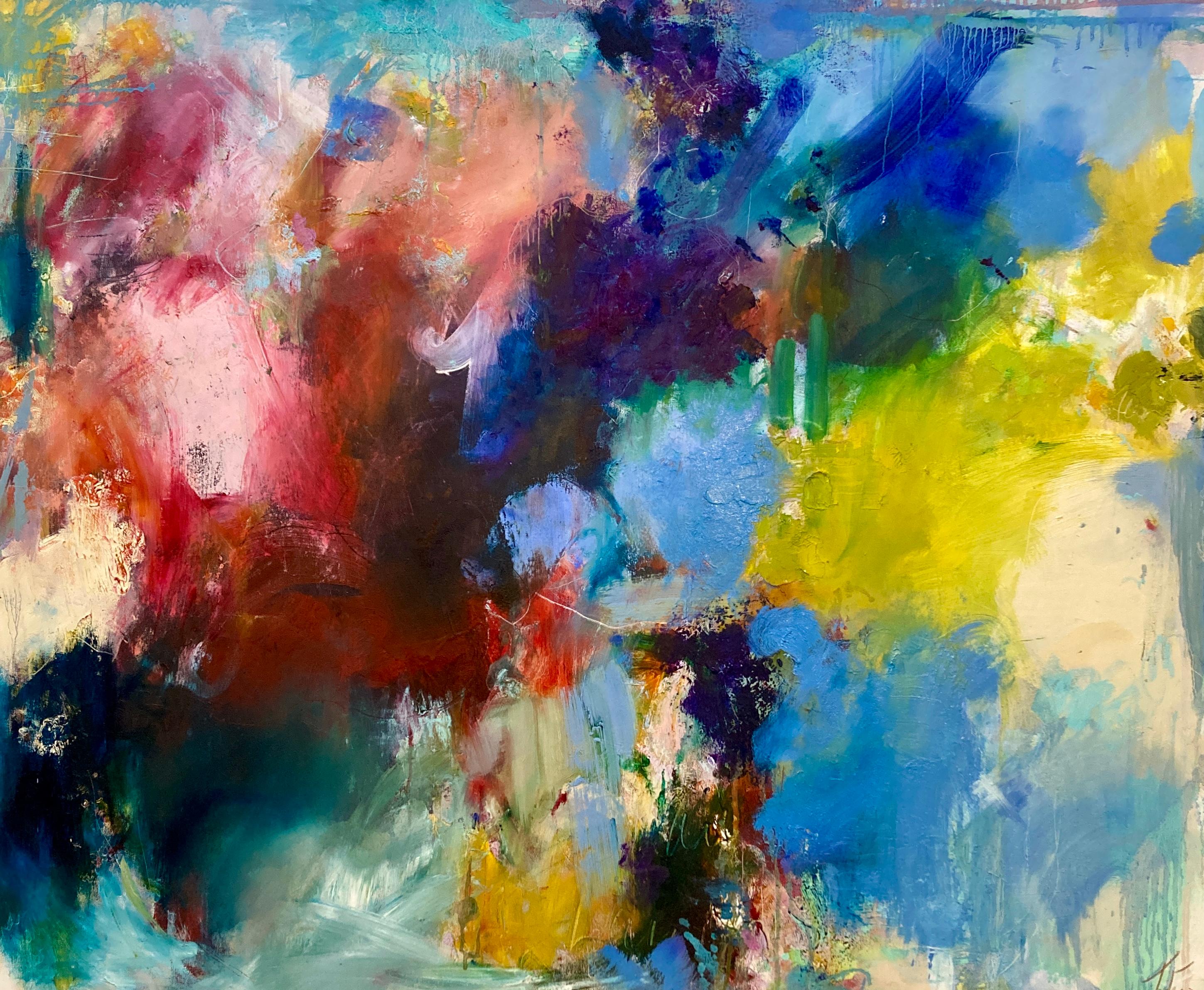 Jack Few - That Sea That Gambler- abstract colourful vibrant ...