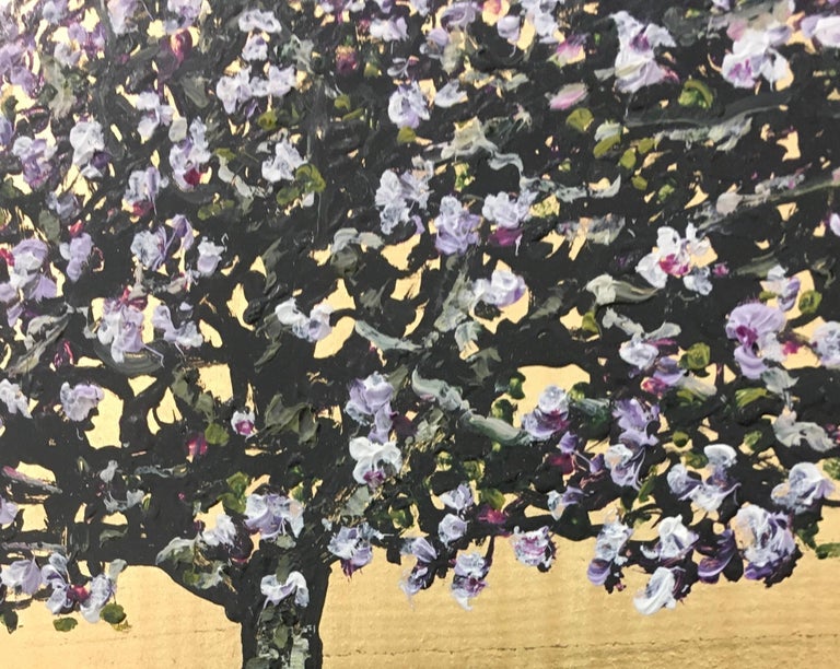 Jack Frame - Golden Apple Blossom - Contemporary Landscape Painting by ...