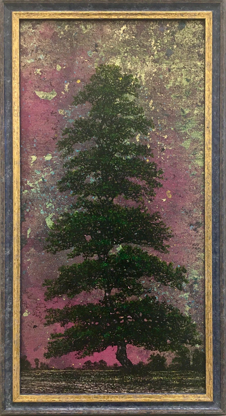 Jack Frame - Moonlighting - Contemporary Landscape Painting by Jack ...