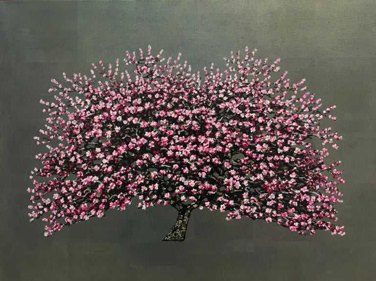 Jack Frame - Teal Morello - Contemporary Landscape Painting by Jack ...