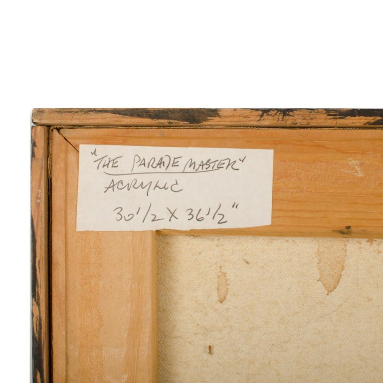 Jack Gerber (American, b. 1927 - d. 2021) "The Parade Master" painting. For Sale at 1stDibs