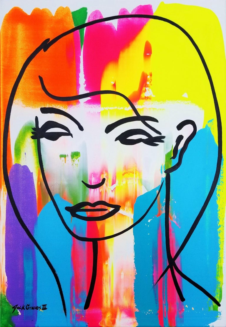 Jack Graves III – „Female Face Icon IX (Klaire)“ im Angebot bei 1stDibs