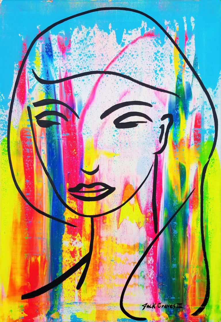 Jack Graves III - Female Face Icon VII (Alexandra) For Sale at 1stDibs