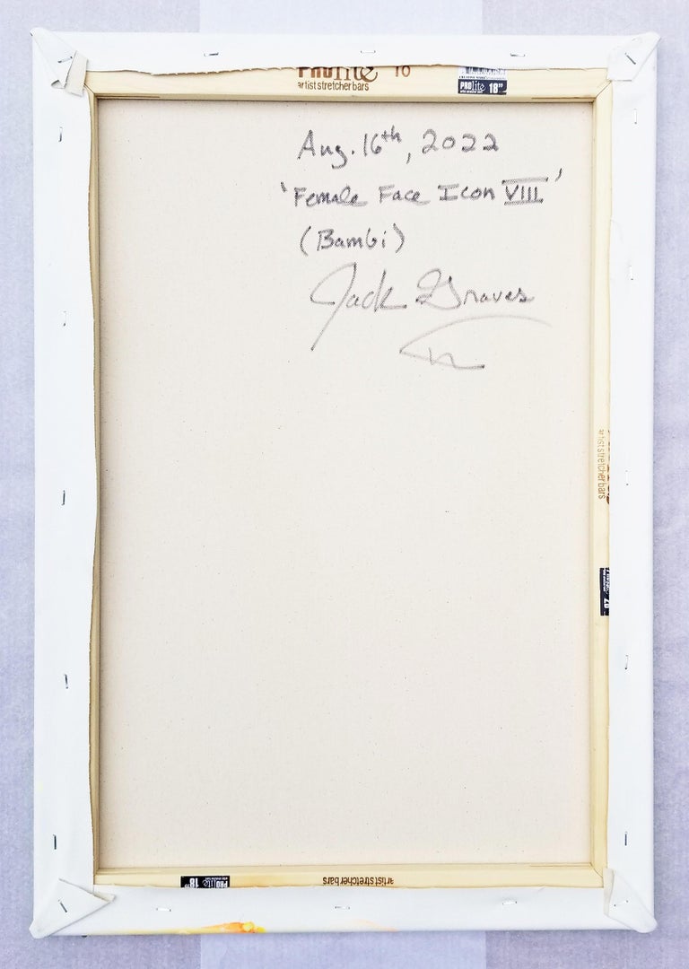 Jack Graves III - Female Face Icon VIII (Bambi) For Sale at 1stDibs