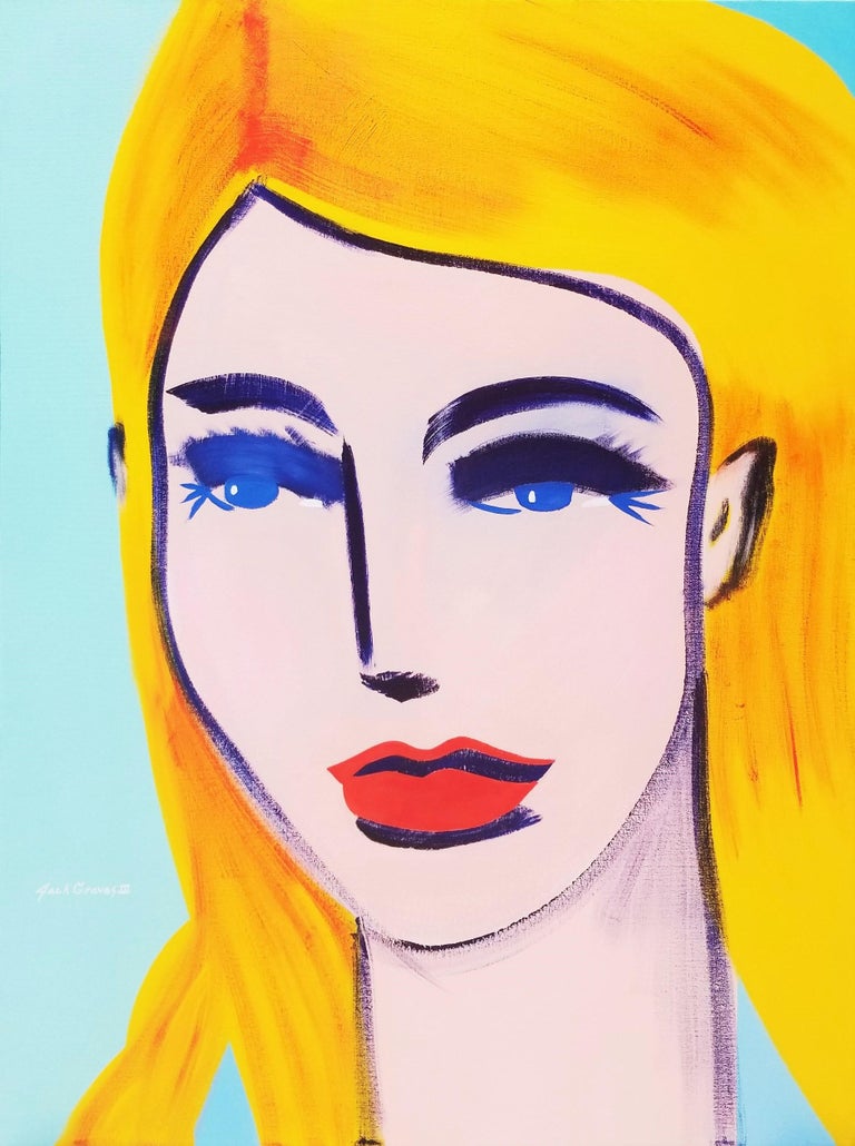 Jack Graves III - Female Face Icon X For Sale at 1stDibs
