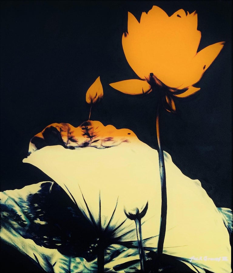 Jack Graves III - Lotus Flower Icon at 1stDibs