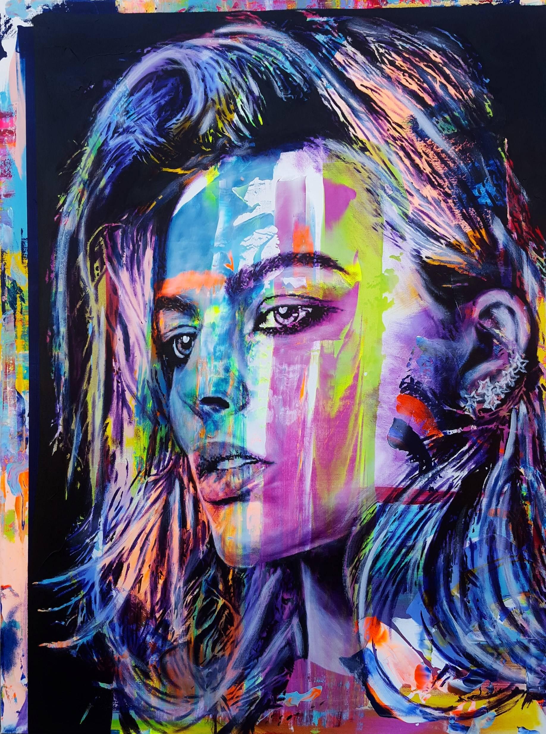 Margot Robbie Painting - For Sale on 1stDibs