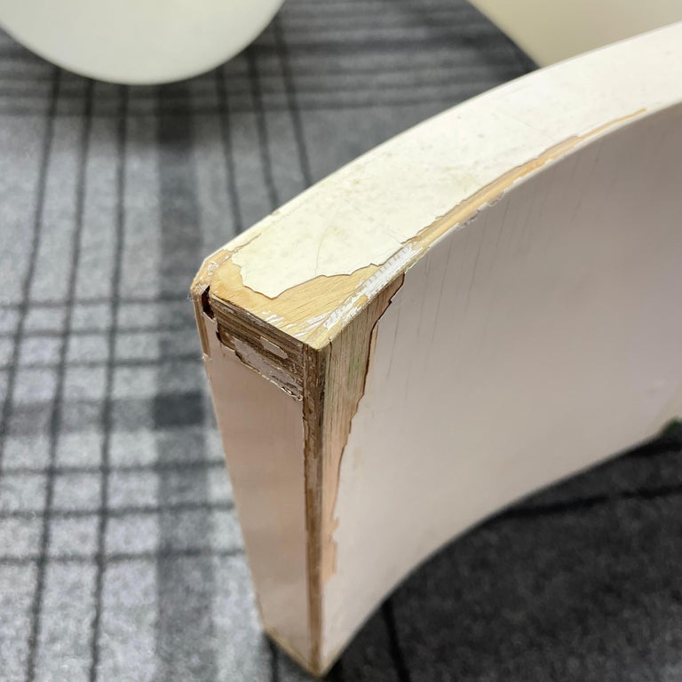 Jack Haywood "Serpentine" Table Lamp by Modeline For Sale at 1stDibs