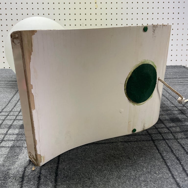 Jack Haywood "Serpentine" Table Lamp by Modeline For Sale at 1stDibs