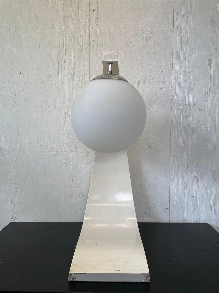 Jack Haywood "Serpentine" Table Lamp by Modeline For Sale at 1stDibs