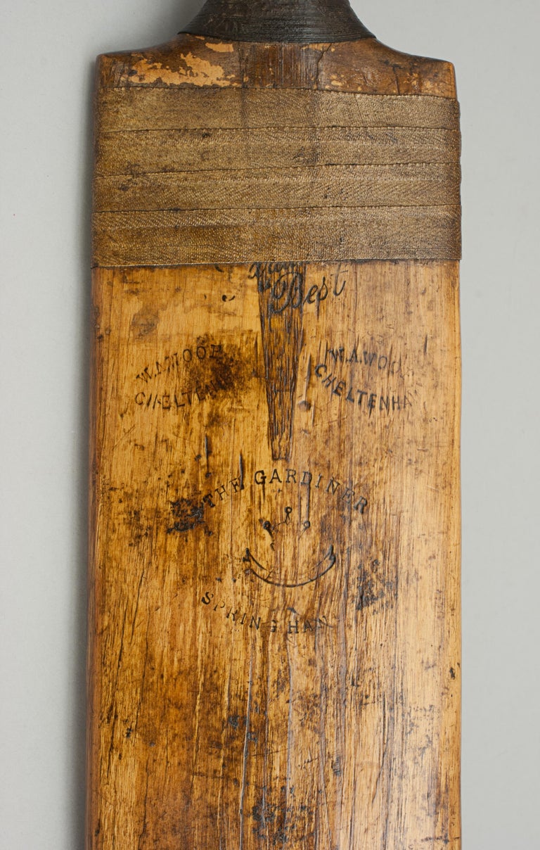 Jack Hobbs Autographed Cricket Bat at 1stDibs | signed cricket bat