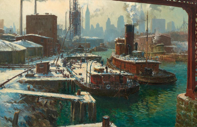 Jack L. Gray - Newtown Creek, New York For Sale at 1stDibs