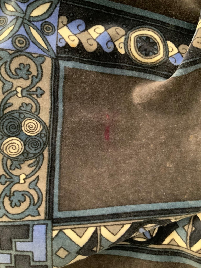 Jack Lenor Larsen "Durrow" Medieval Velvet Fabric For Sale at 1stDibs