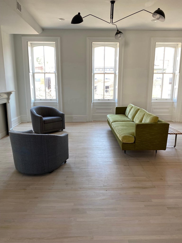 Benjamin Baldwin for Jack Lenor Larsen Furniture Company Barrel Chairs ...