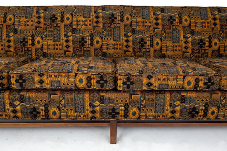 Jack Lenor Larsen Style Mid Century Sofa at 1stDibs