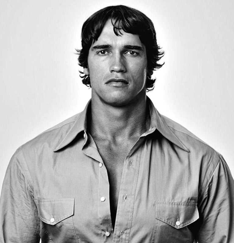 Jack Mitchell - 16 x 20" professional bodybuilder Arnold Schwarzenegger ...