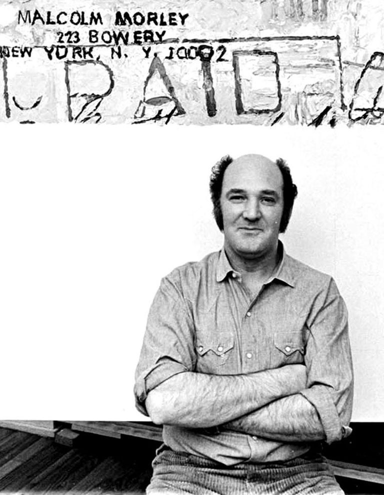 Jack Mitchell - British-American Artist Malcolm Morley in his Manhattan ...