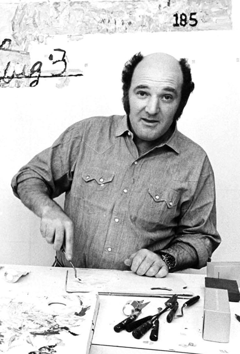 Jack Mitchell - British-American Artist Malcolm Morley in his Manhattan ...