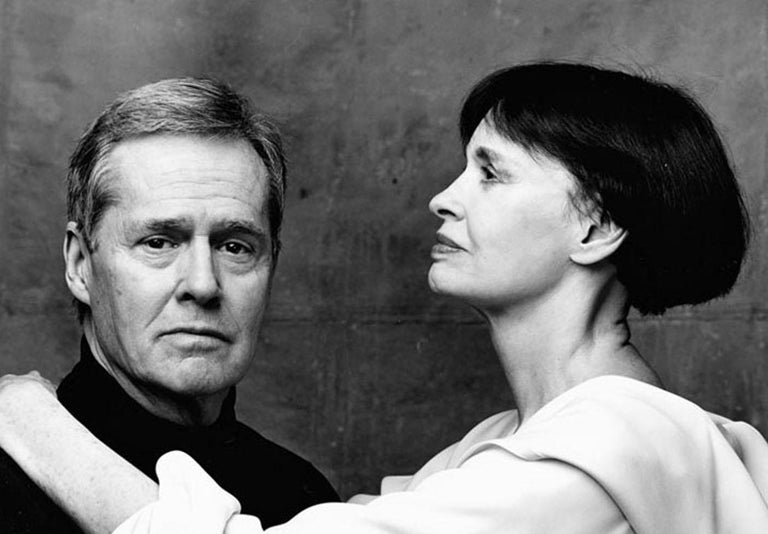 Jack Mitchell - Composer and diarist Ned Rorem and designer Gloria ...