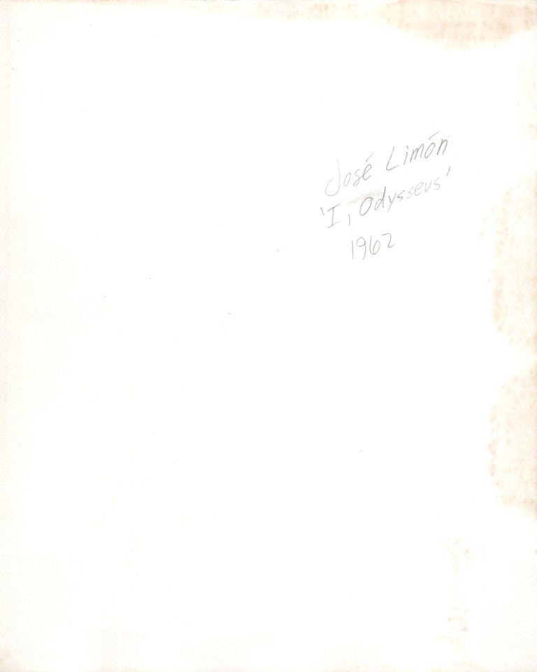 Jack Mitchell - Dancer/Choreographer José Limón performing 'I, Odysseus ...