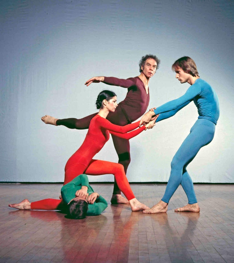 Jack Mitchell - Dancer/Choreographer Merce Cunningham and dancers performing at Westbeth For ...