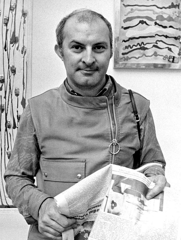 Jack Mitchell - French-born American artist Arman at Venice Biennale ...